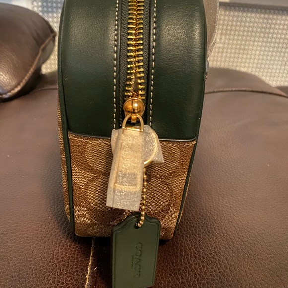 Coach | Bags | Nwt Coach Jamie Camera Bag In Signature Canvas W Varsity ...